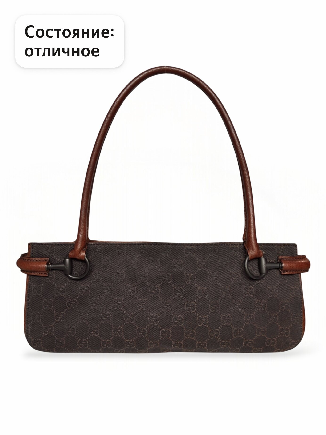 Сумка GG Monogram Horsebit Shoulder Vintage