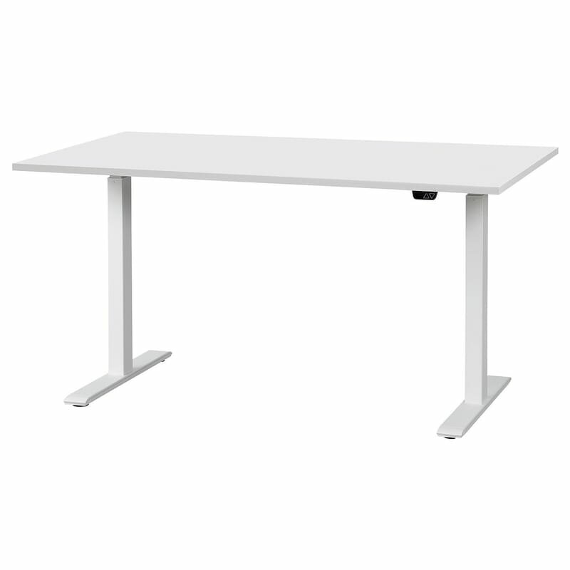 Письменный стол Ikea RODULF, белый, 140x80 см, регулируемая высота, электрический 595.303.28