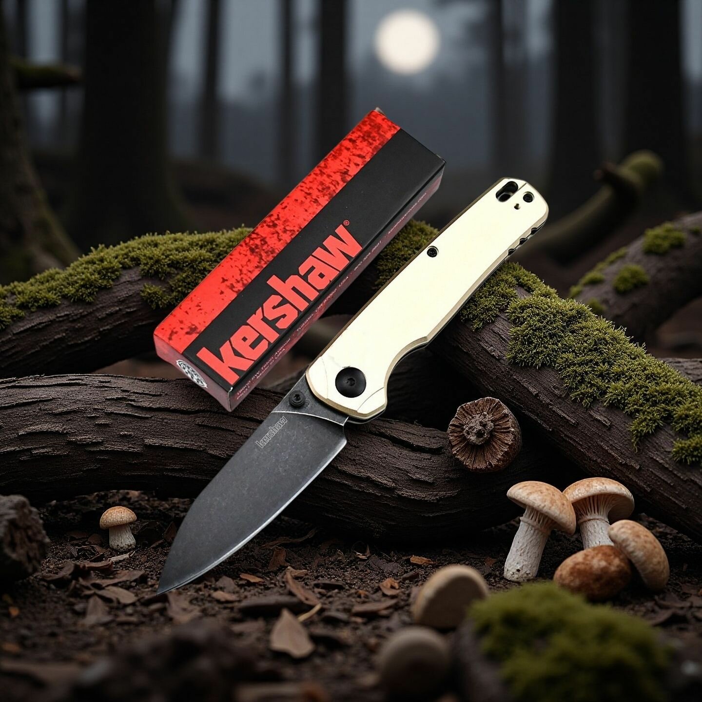 Складной карманный нож Kershaw 6105, острое лезвие высокой твердости, портативный инструмент для кемпинга