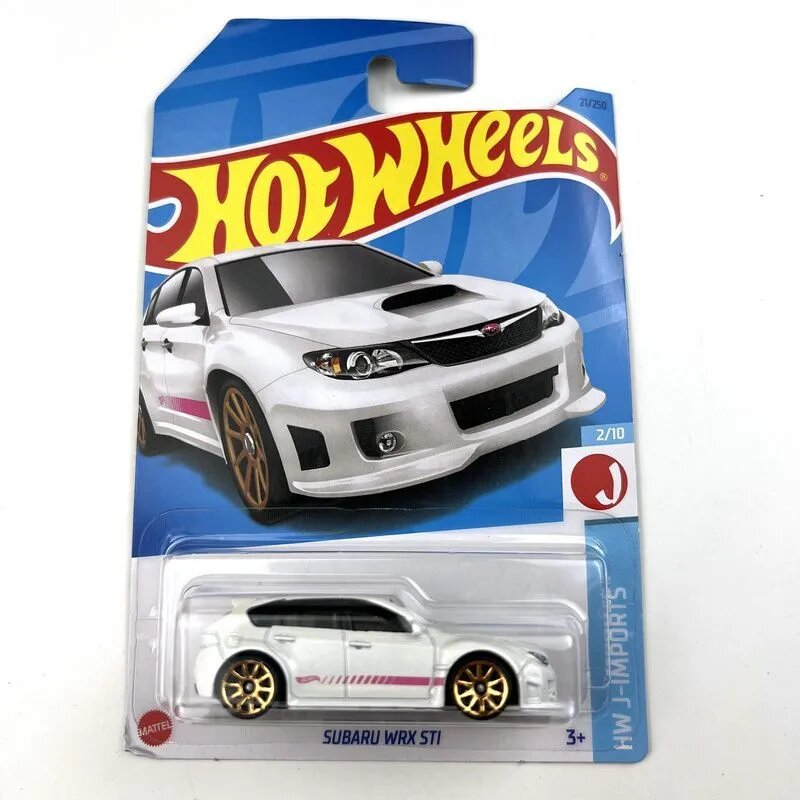 Машинка Hot Wheels Bargain price 2023-21X white SUBARU WRX ST1