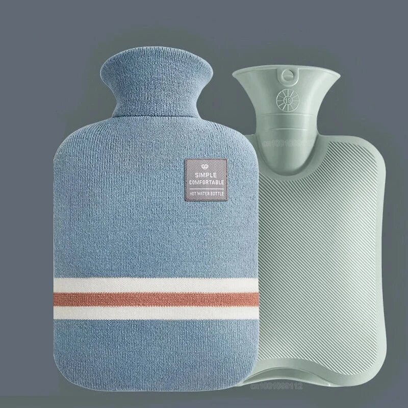 Водяная грелка из ПВХ 1000/2000 мл Light Blue 1000ML