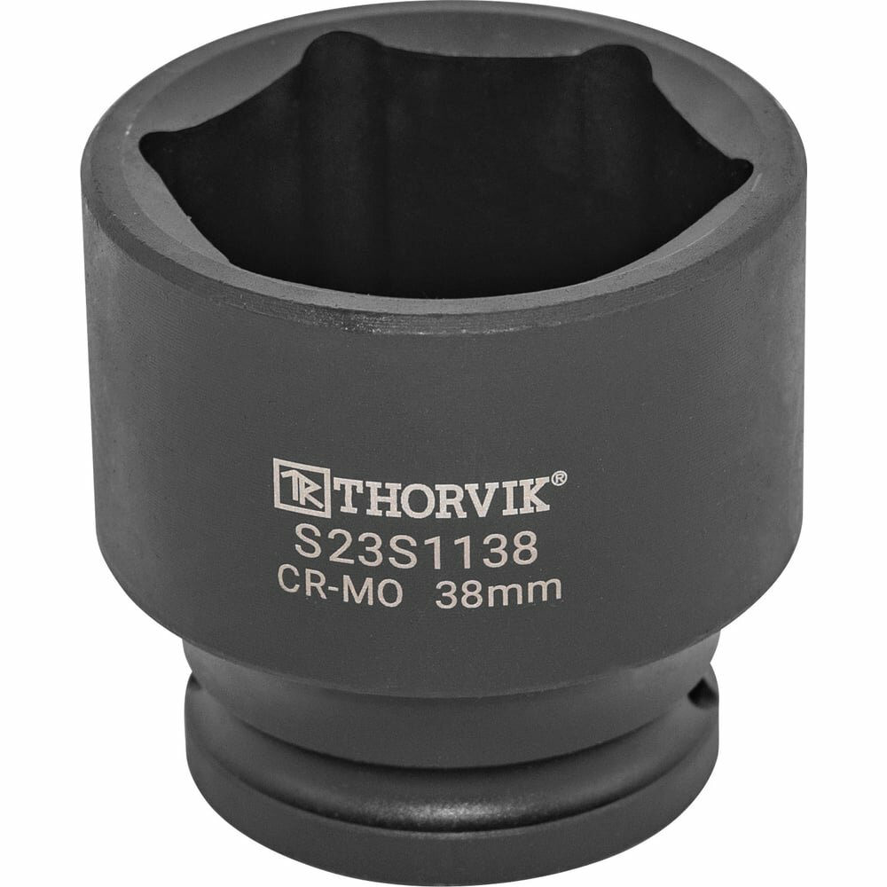 Головка торцевая ударная Thorvik S23S1138 38 мм, 1/2DR 054415