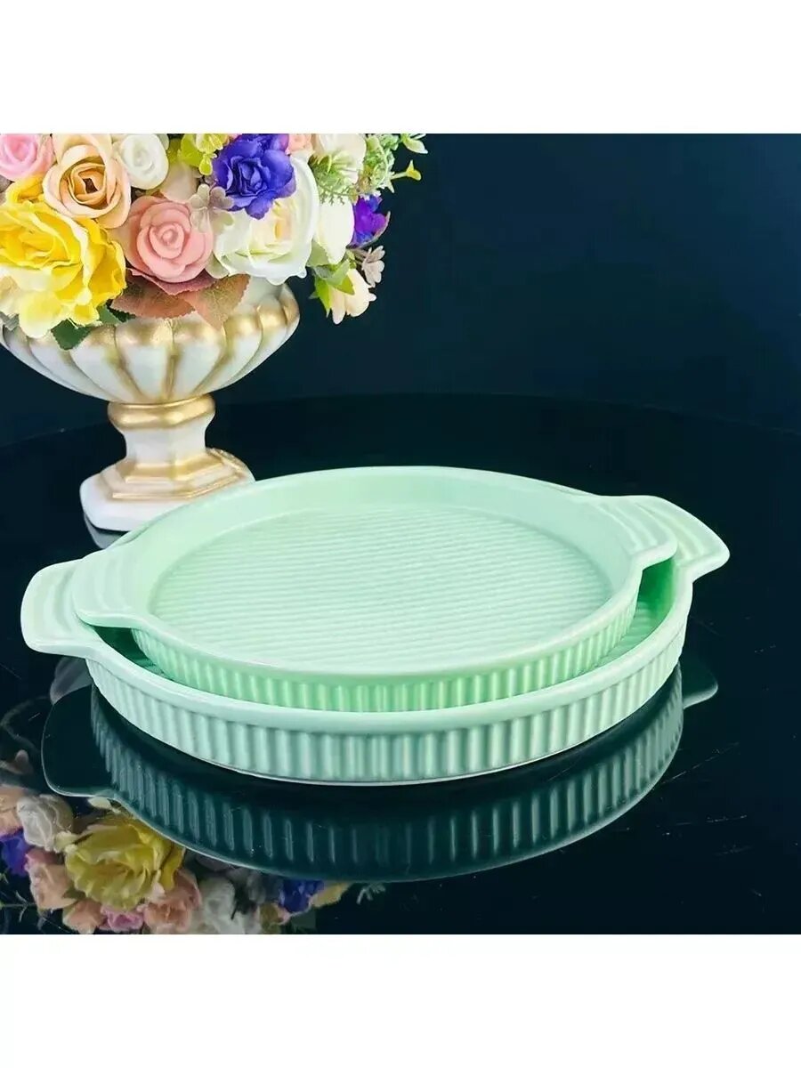 Форма для запекания фарфор, 25x25 см