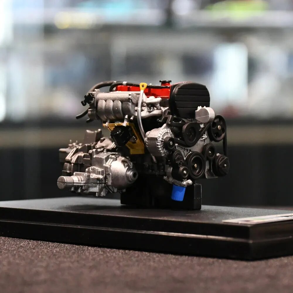 Модель двигателя Motor Helix 1:18 Mitsubishi Lancer Evolution 4G63T Engine