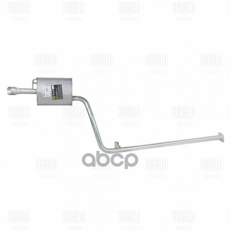 Глушитель для а/м Kia Optima (10-) 2.0i осн. (алюм. сталь) (EMM 0357) Trialli арт. EMM0357