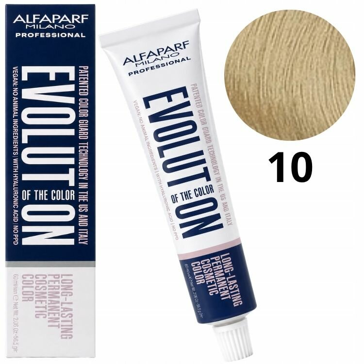 Краска для волос ALFAPARF Evolution Of The Color 10 60 мл