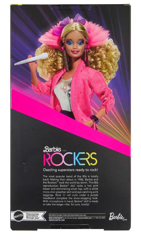 Кукла Mattel Barbie Signature Барби и Рокеры 40-летний юбилей JJY10, 29 см — фото 1