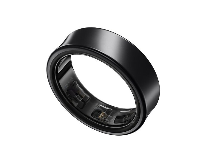 Умное кольцо Samsung Galaxy Ring Titanium Black, чёрный, размер 7 (SM-Q507)