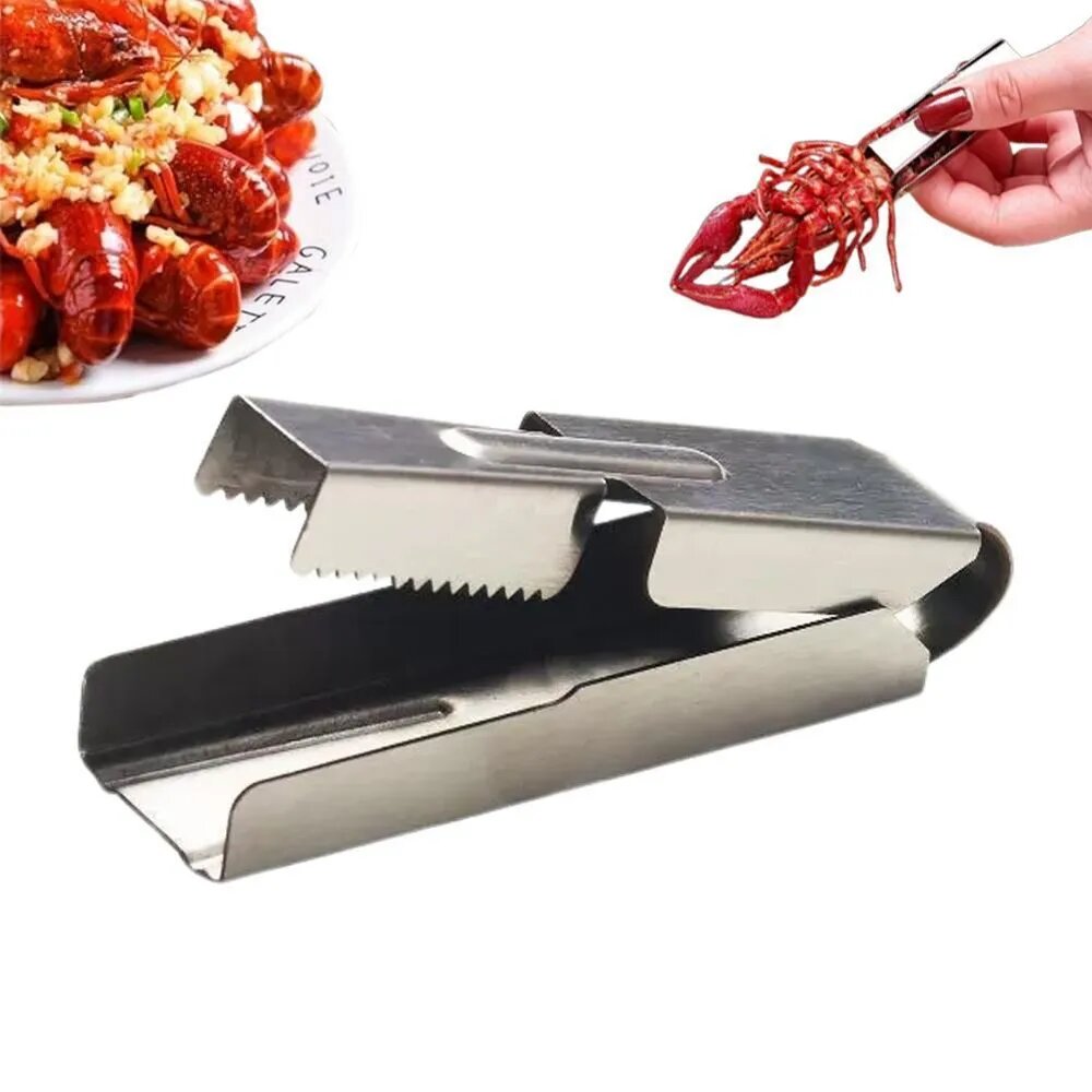 Столовый прибор для морепродуктов 1 предм. серебристый
