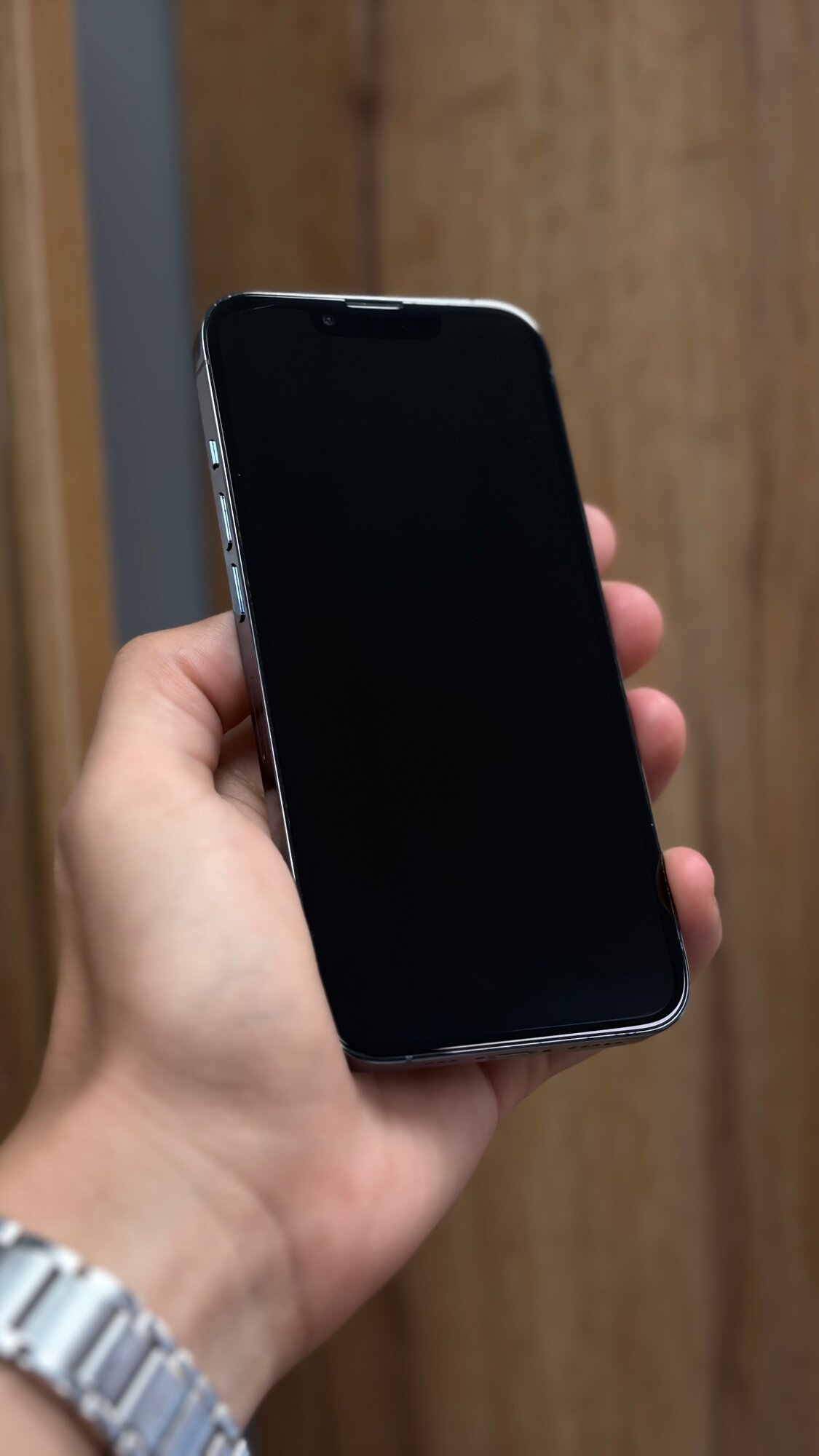 Apple iPhone 13 Pro 6/128GB Графитовый | A15, 120Hz, тройная камера, Голубой, Беспроводные наушники в подарок