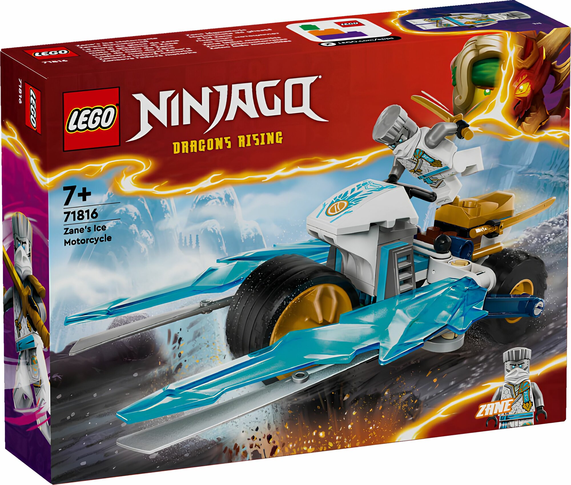 Конструктор LEGO Ninjago 71816 Ледяной мотоцикл Зейна
