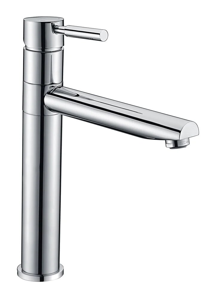 Смеситель для кухни Wasserkraft Main 4107 с поворотным изливом, хром, глянцевый, однорычажный, латунный, с керамическим картриджем