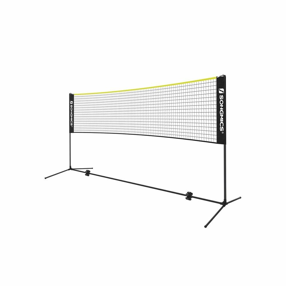 Сетка для бадминтона SONGMICS - 400 x103x155 см, цвет черный/желтый SYQ400B02