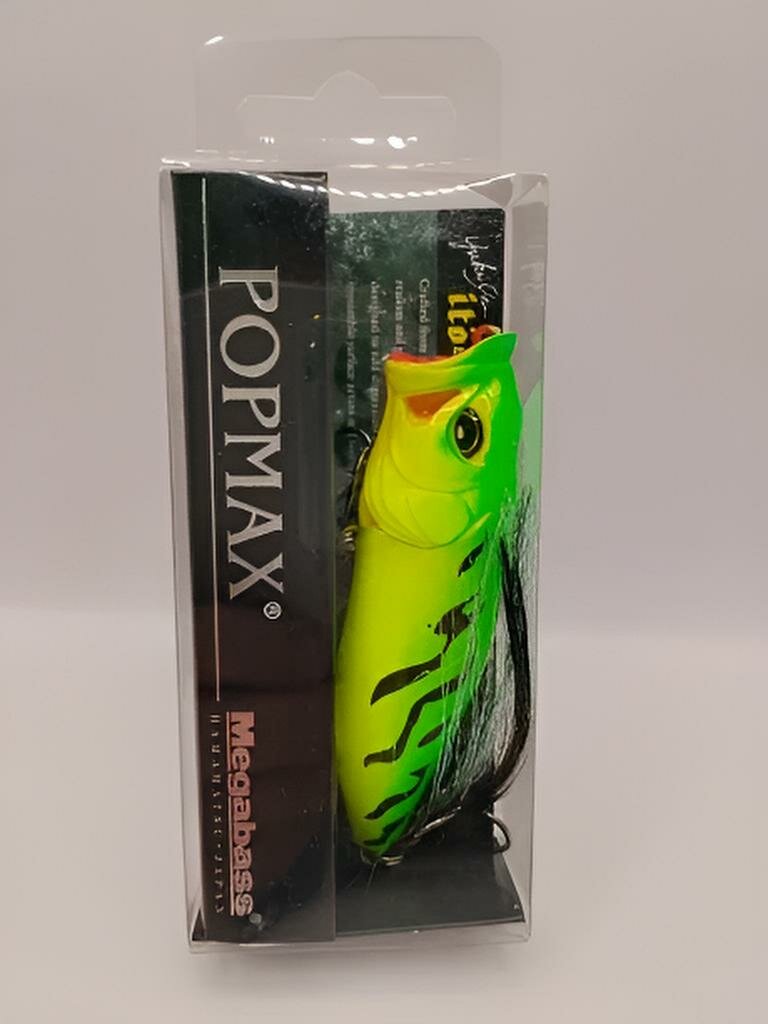 Воблер поппер Megabass PopMax 78мм, 14гр, приманка на щуку, жереха