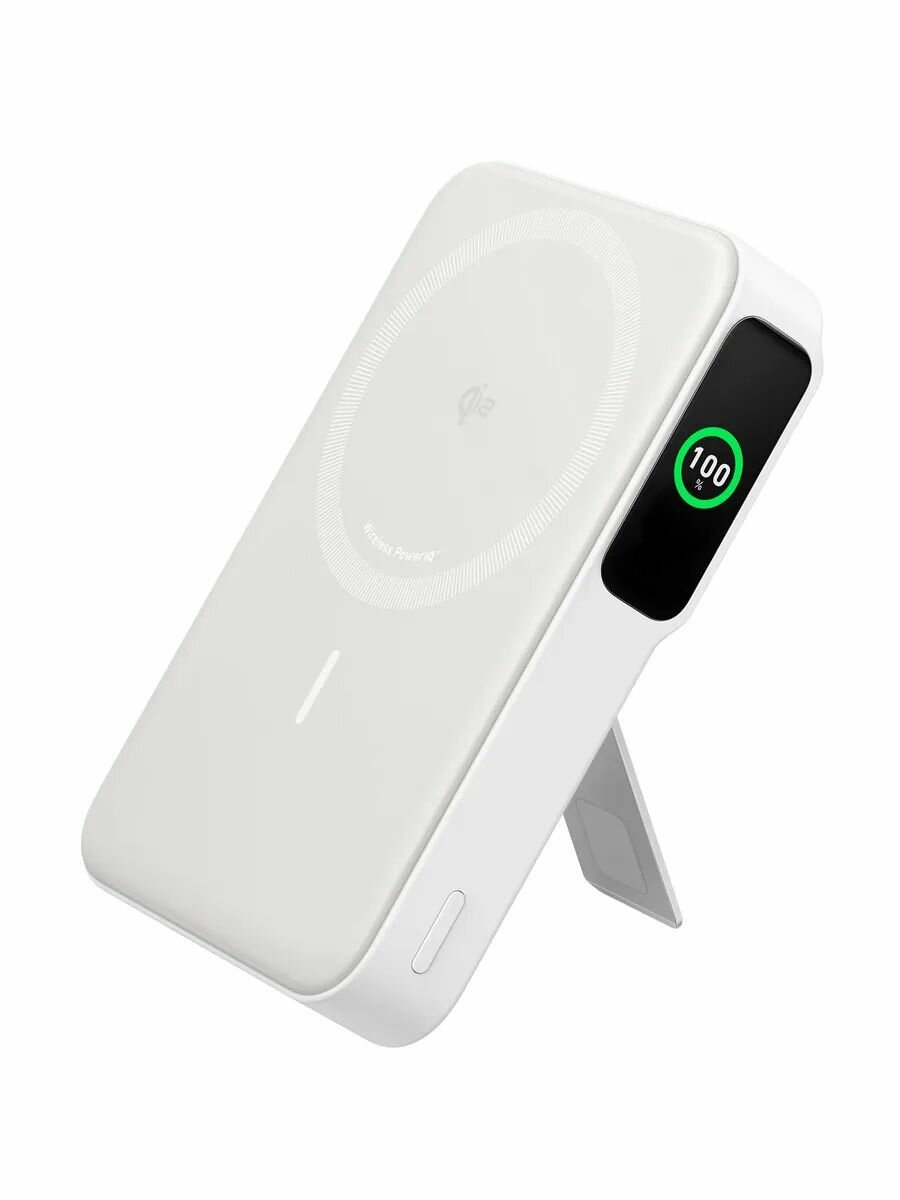 Anker Nano 10000 mAh Magnetic Wireless A110Z, белый, внешний аккумулятор