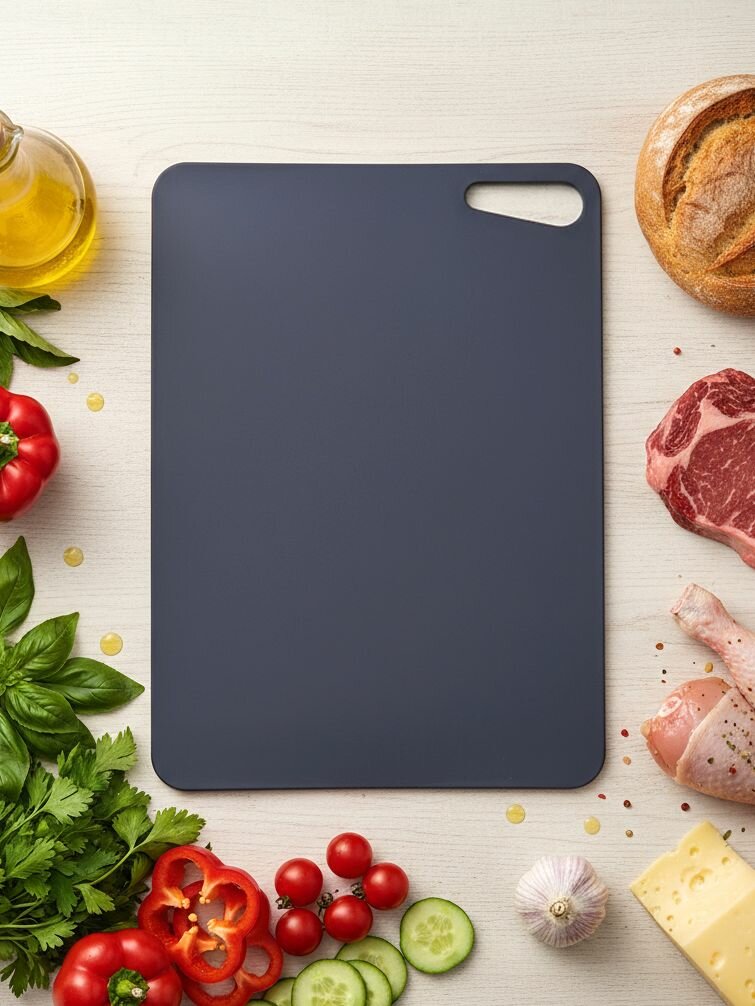 Доска разделочная гибкая пластиковая для кухни 17.5x25 см, кухонная доска для резки гибкая разделочная доска кухонная доска для резки пластиковая разделочная доска