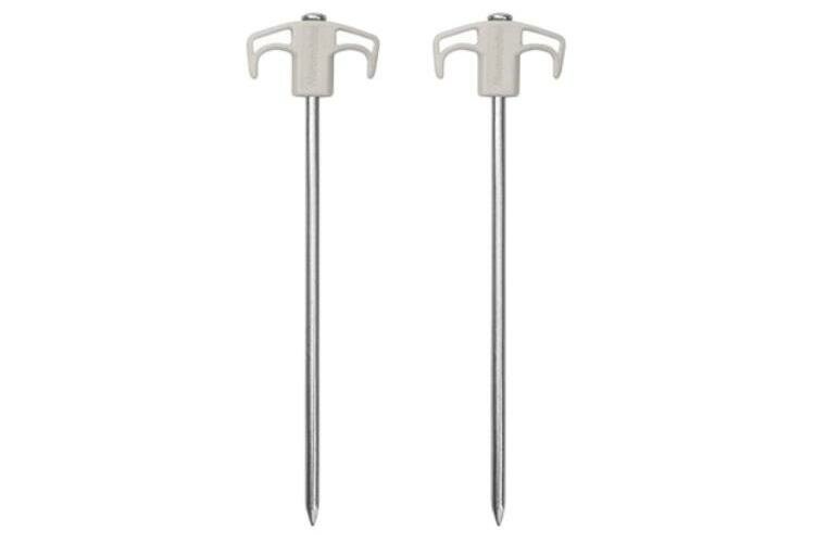 Колышки для палатки унисекс NATUREHIKE Iron Outdoor, Серебристые, 250MM EU