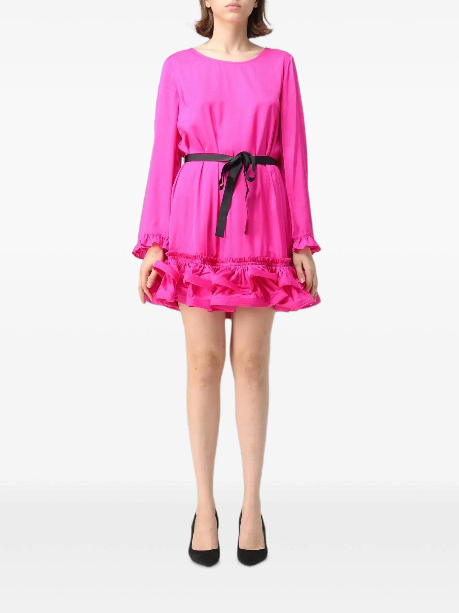 Платье Ruffled mini dress