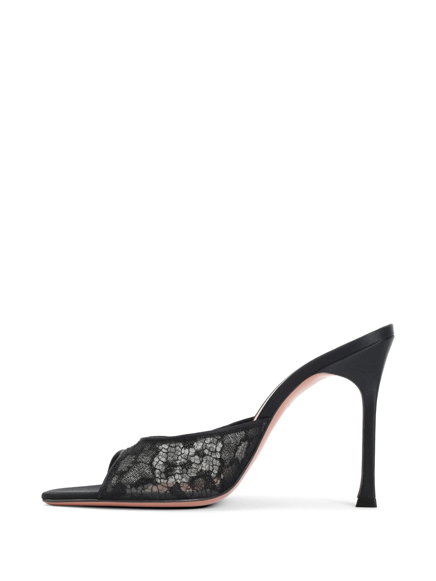 Туфли Amina Muaddi Alexa Lace 95 pumps, размер 37 — фото 1