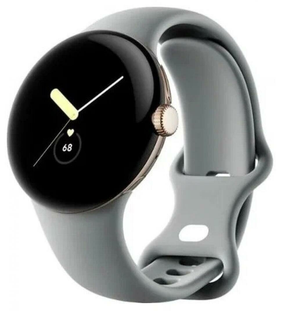 Смарт-часы Google Pixel Watch 2, LTE, Champagne Gold/Hazel Band