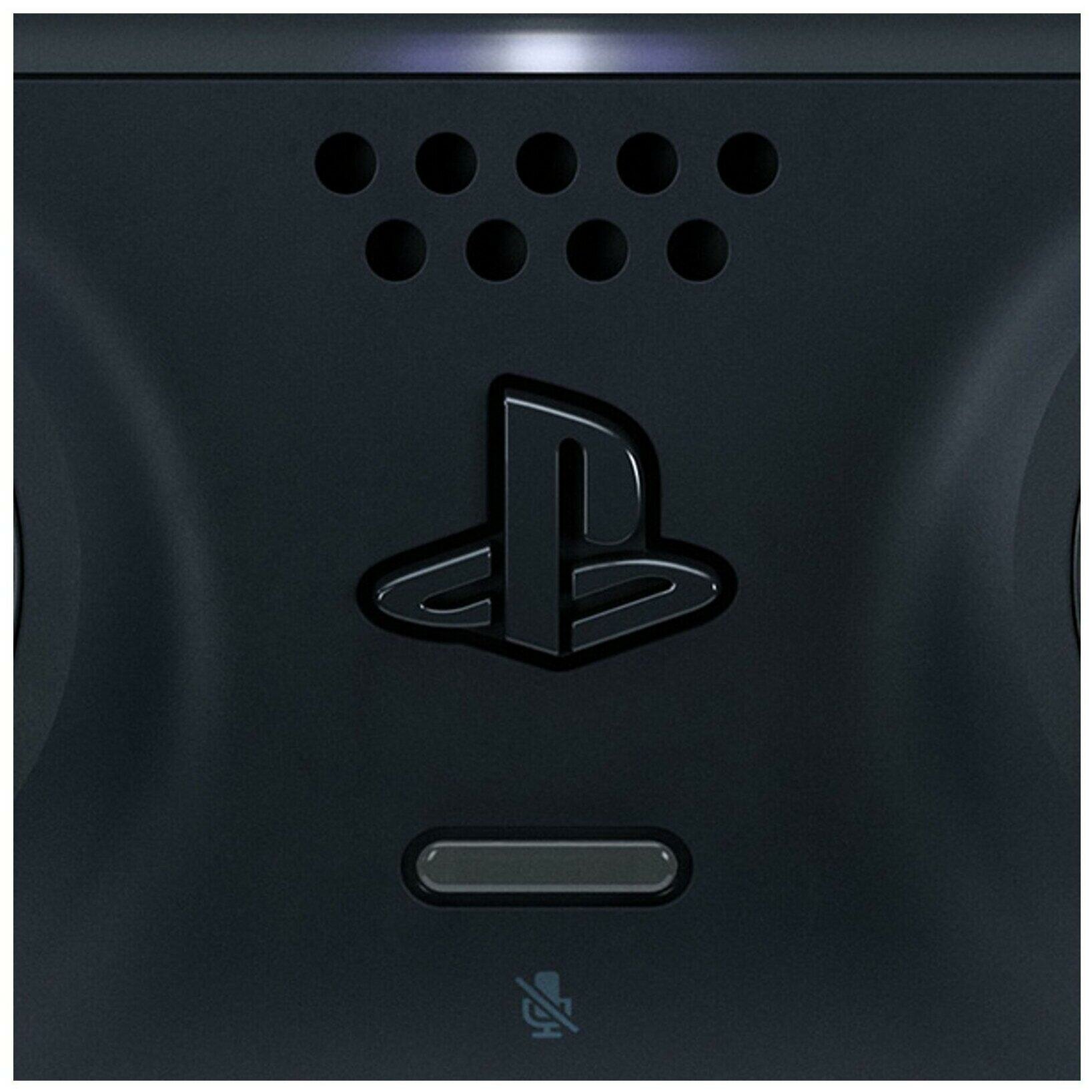 Геймпад беспроводной Sony DualSense для PlayStation 5, Midnight Black (Черный) — фото 1