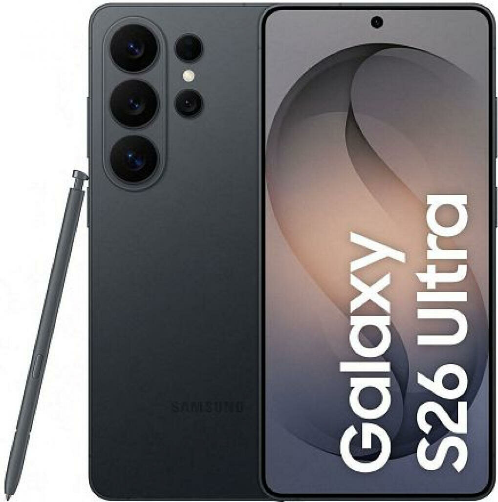 Смартфон Samsung Galaxy S26 Ultra 5G, 12/512Gb, Nano SIM+eSIM, Black (Черный)