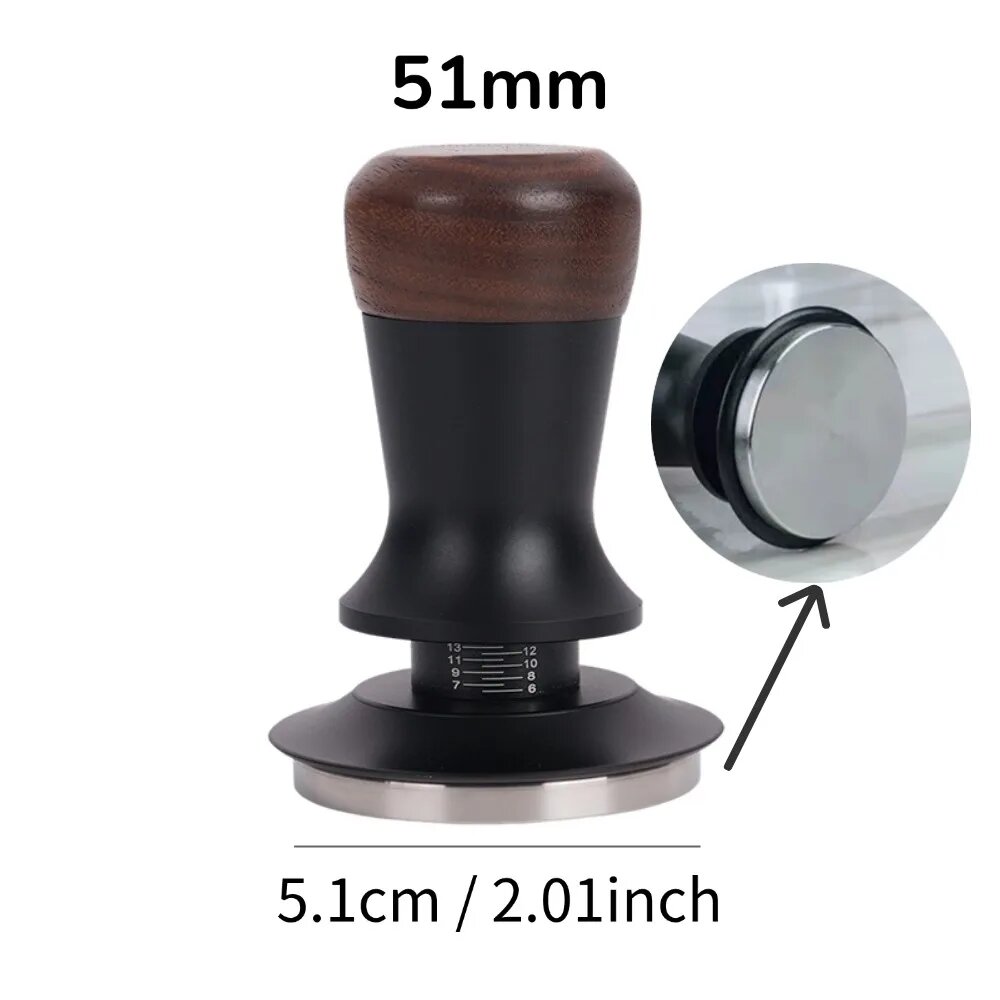 TIME OWNER Профессиональный Темпер для Эспрессо 51/53/58 мм Flat bottom-51mm