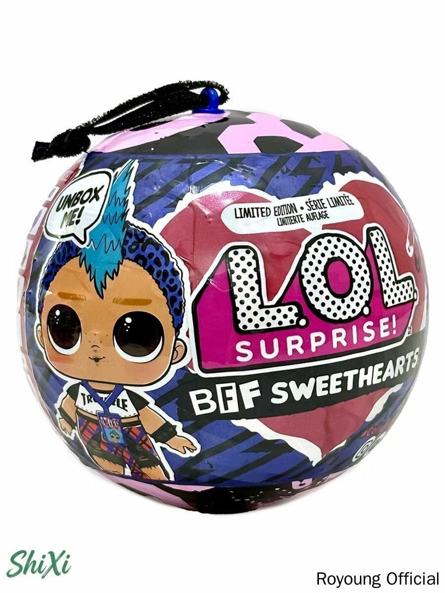 Кукла LOL Surprise BFF Sweethearts, лимитированная версия для детей