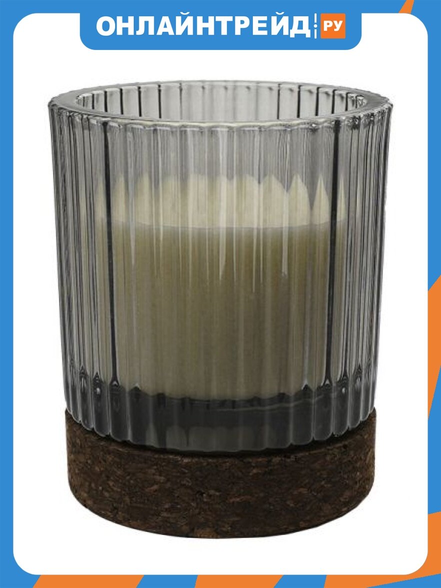 Свеча ароматическая Вещицы TOBACCO & VANILLA в стекле, 90х90х100 мм (YJC-6)