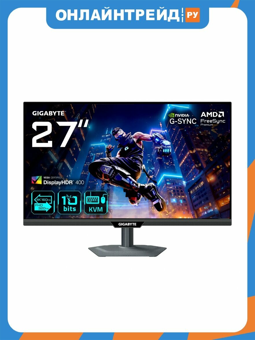 Монитор Gigabyte M27UP EK 27" Black