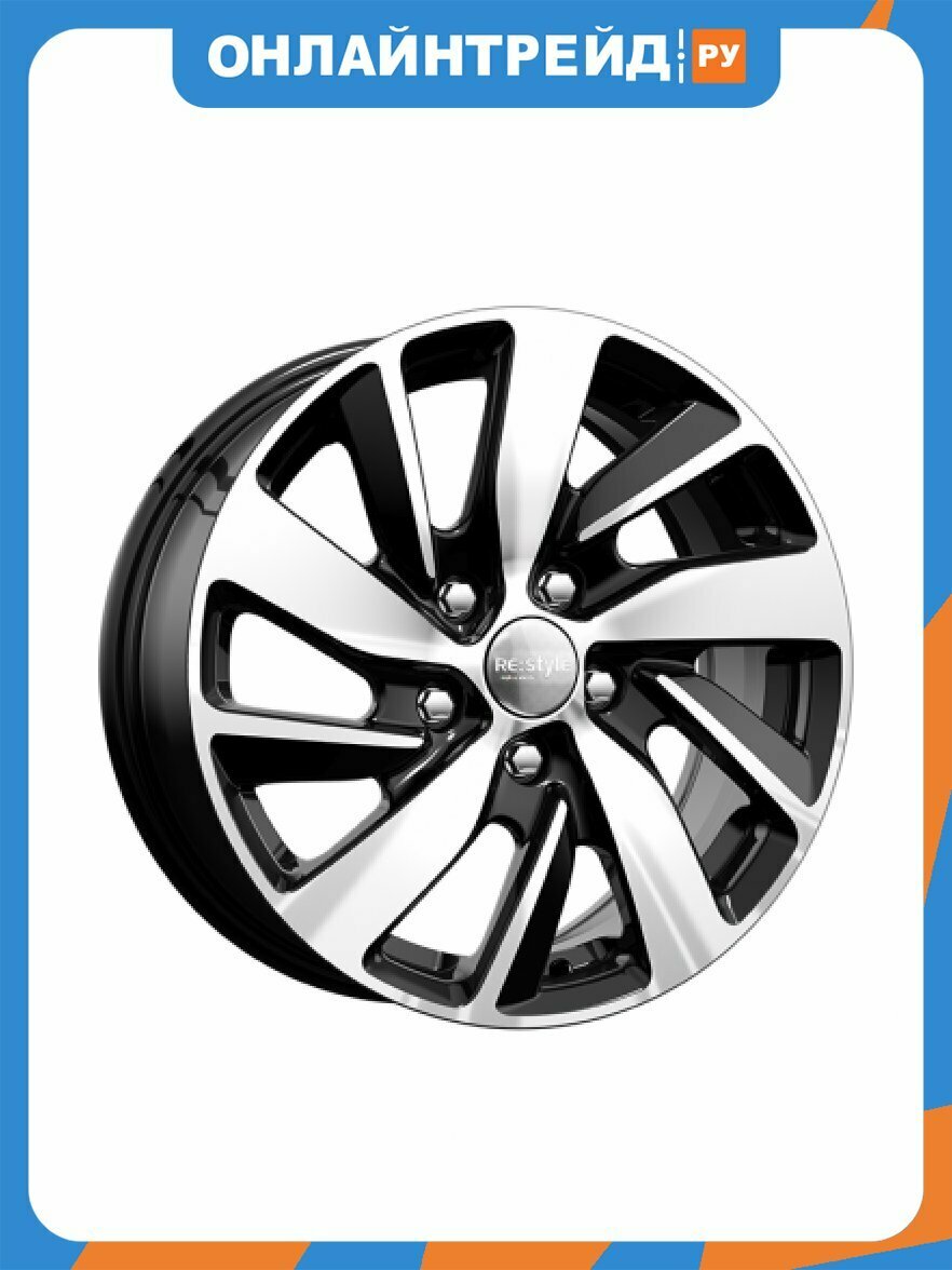 Диск K&k КС741 6.5x16/5x114.3 D67.1 ET46 алмаз чёрный