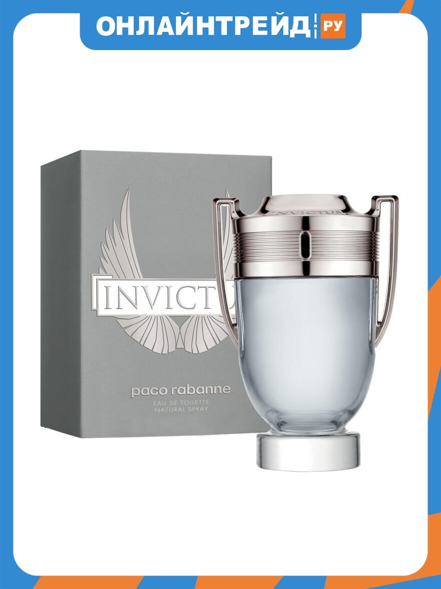 Мужская туалетная вода Paco Rabanne Invictus, 50 мл