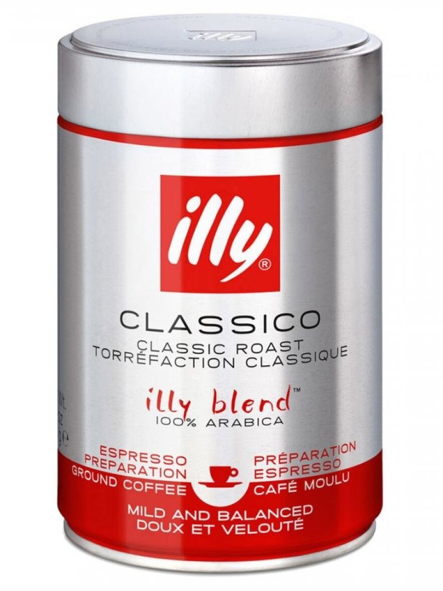 Кофе молотый Illy Classico, 250 г.