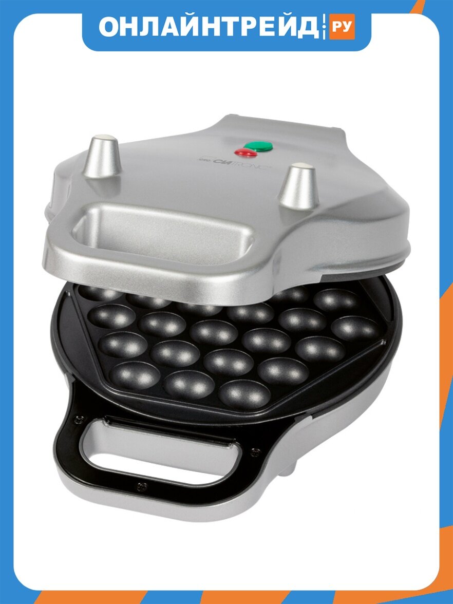 Вафельница Clatronic WA 3772 silber