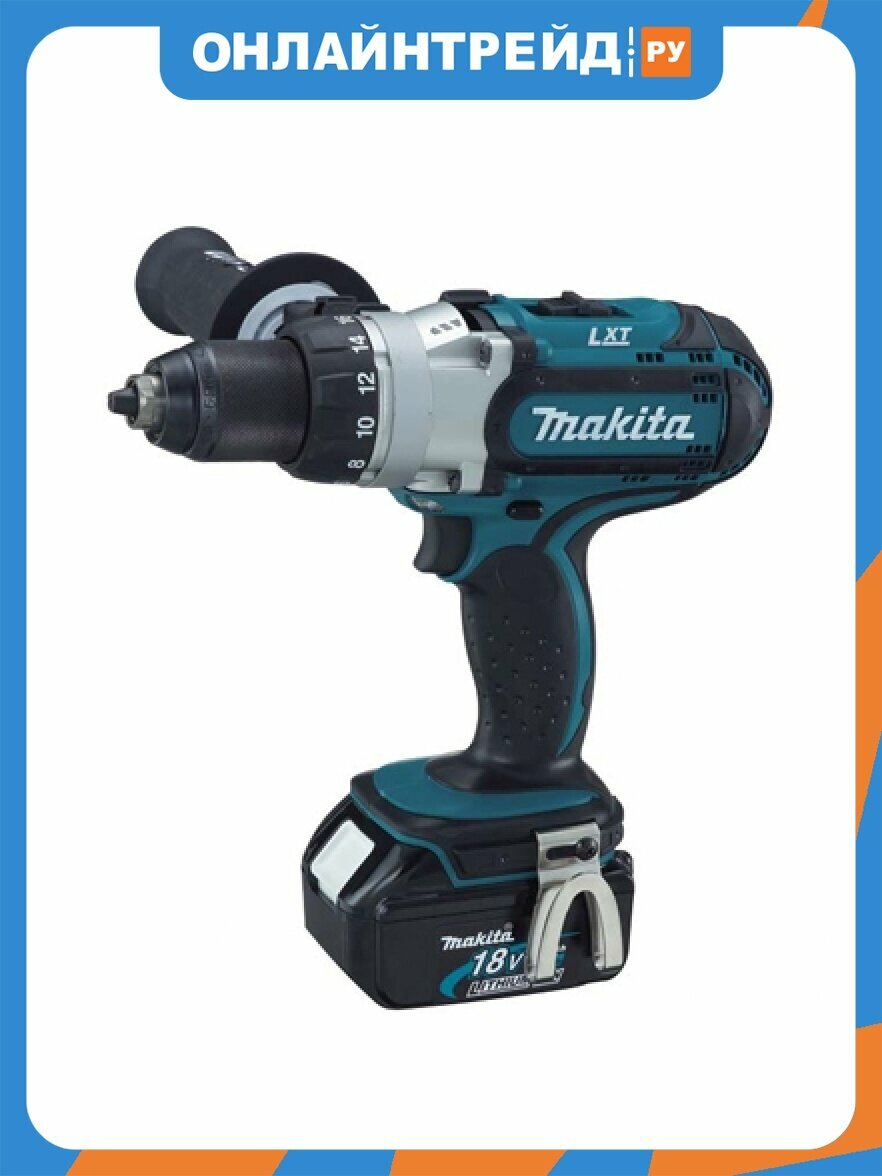 Дрель-шуруповерт аккумуляторная Makita DDF451RFE LXT