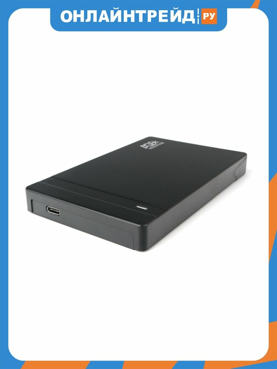 Внешний корпус для HDD 2.5" Agestar 31UB2P3C пластик, черный, USB 3.1