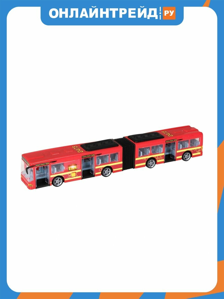 Игрушка Hti 1416566 Автобус с гармошкой 46 см (свет, звук)
