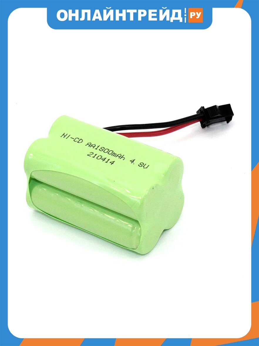 Аккумулятор VB Parts Ni-Cd 4.8V 1800 mAh AA Row разъем SM