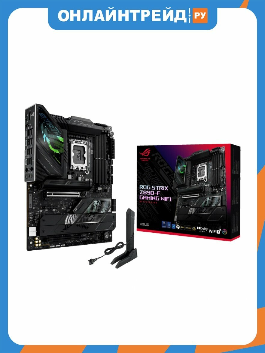 Материнская плата Asus ROG STRIX Z890-F GAMING WIFI (LGA1851, ATX)
