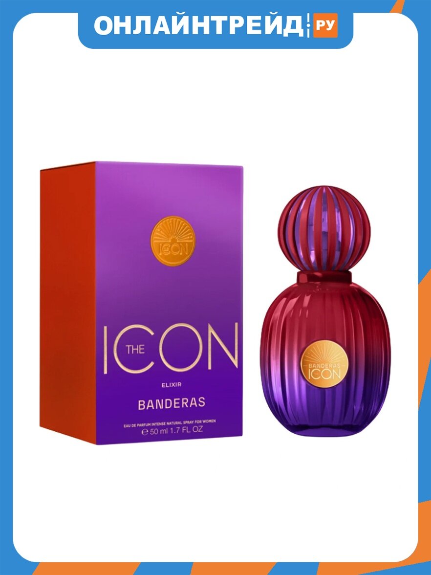 Женская парфюмерная вода Banderas Icon Woman Elixir 50 мл