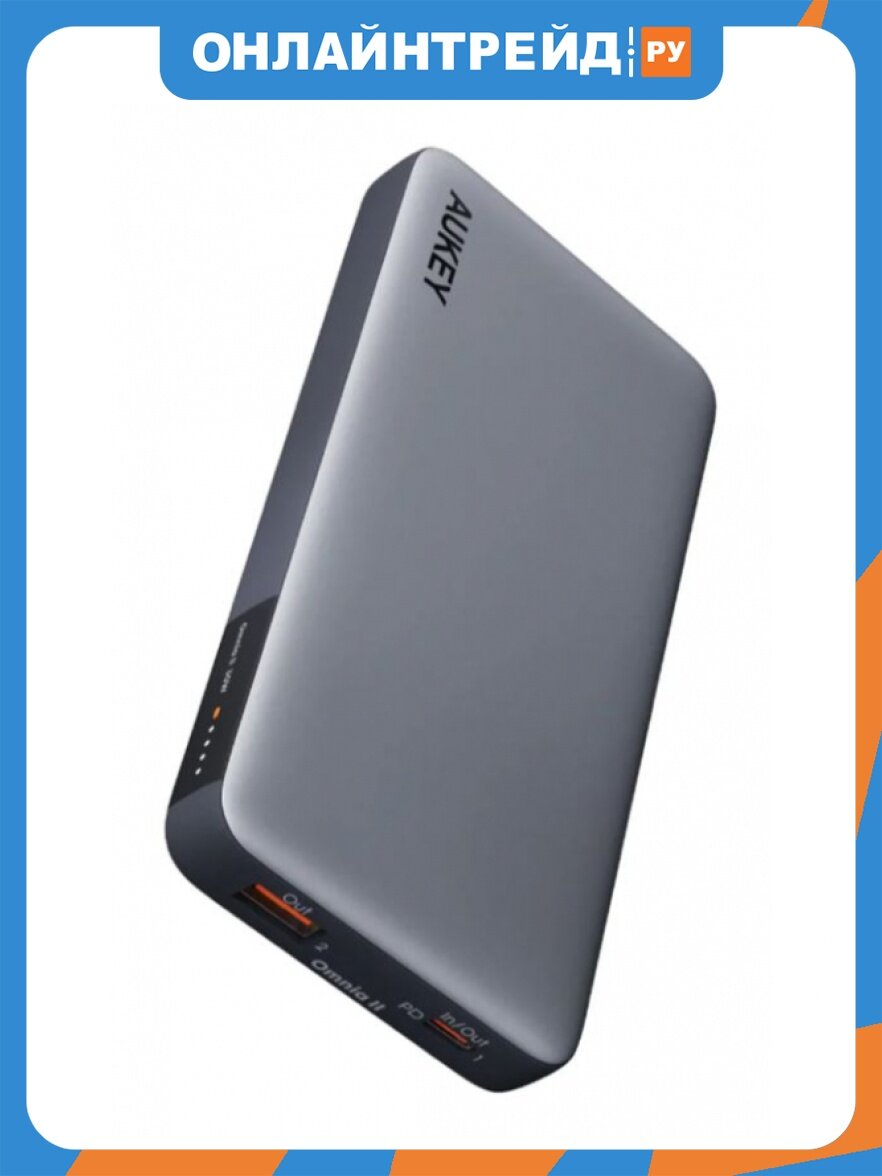 Внешний аккумулятор Aukey Sprint X APB-PB-Y41 10000mАч 30W, темно-серый