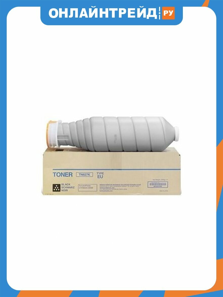 Тонер Konica Minolta Konica-Minolta AccurioPress C12000/14000 черный TN-627K ACVV150 173.8K