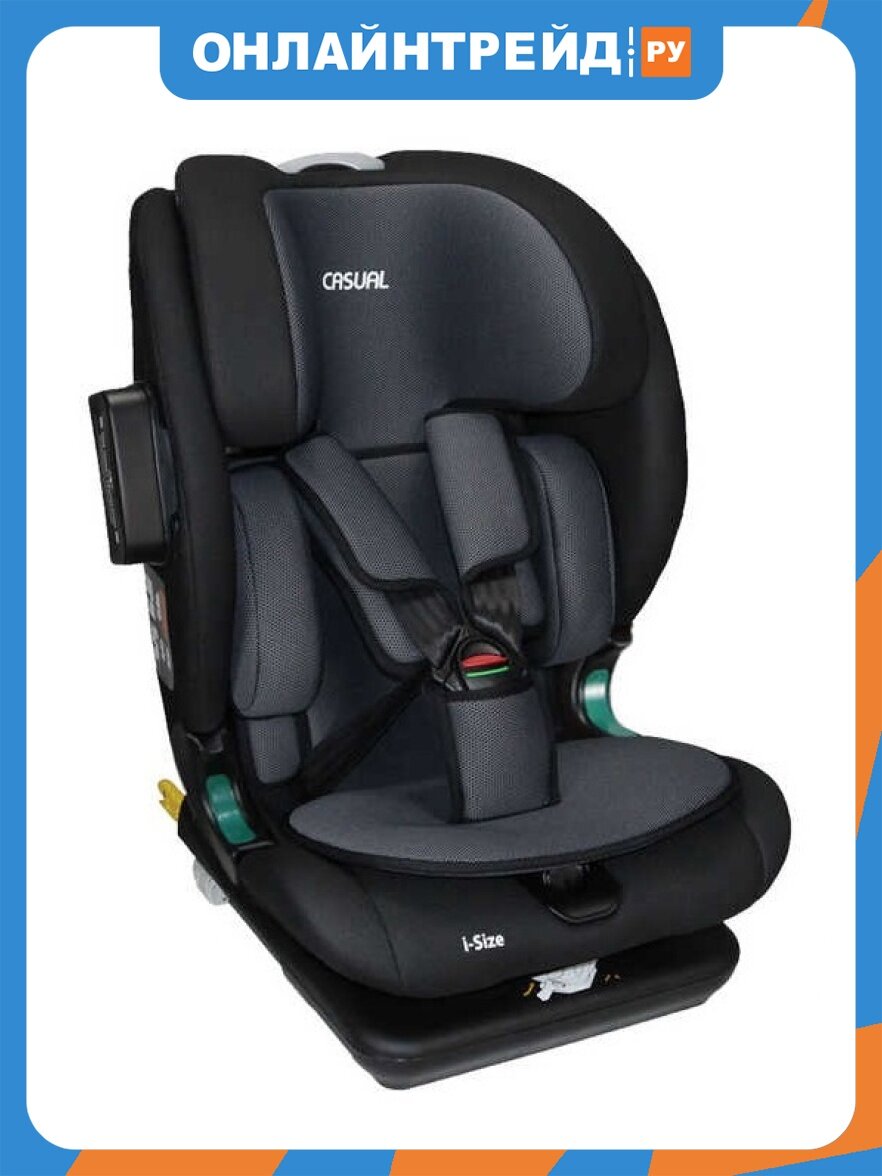 Автокресло Сasual 2315 VTN37 Goldfix Eco Anthrachite