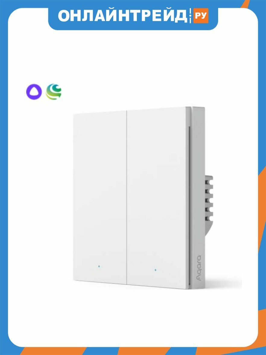 Умный выключатель Aqara Smart wall switch H1 WS-EUK04 с нейтралью