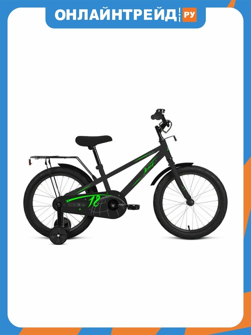 Детский велосипед Forward METEOR 14 (14" 1 ск.) 2023, черный, IB3FF1125XBKXXX