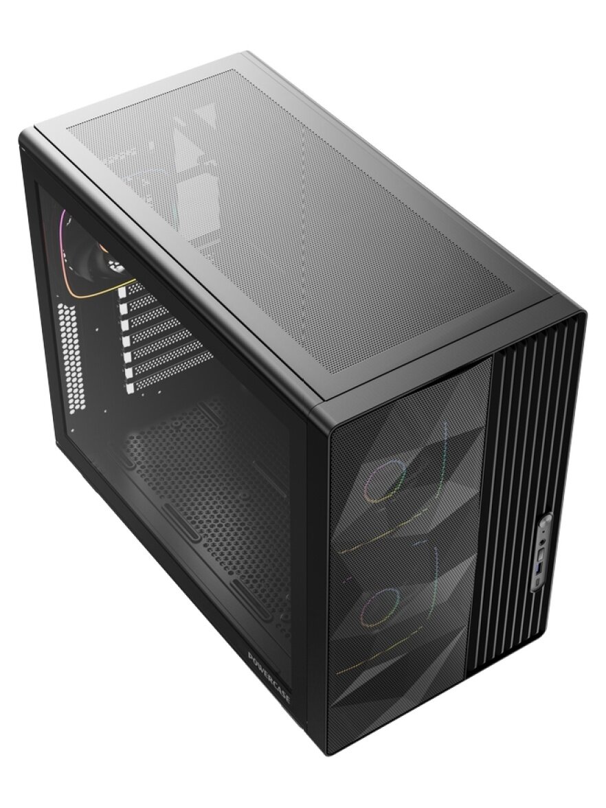 Корпус Powercase TX5 ARGB, черный — фото 1