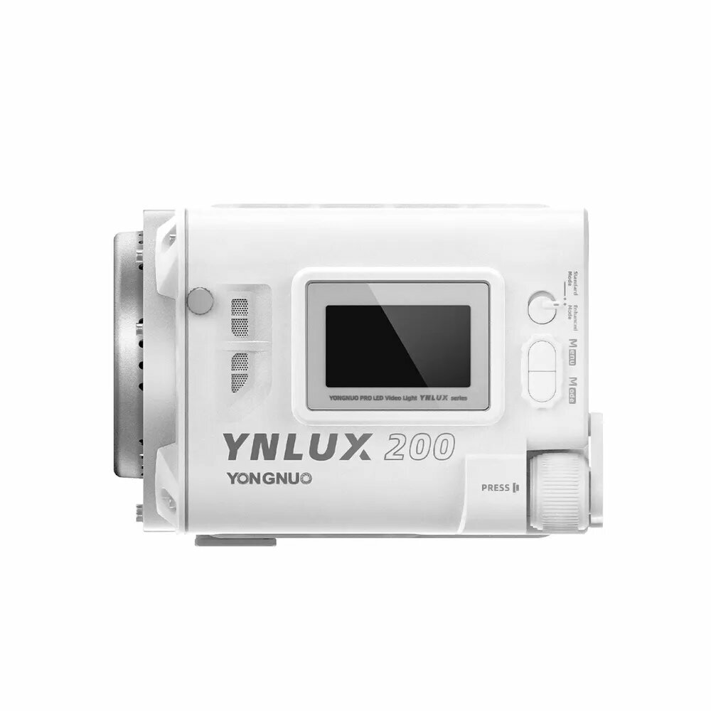 YNLUX200 200 Вт светодиодный видеосветильник с одной цветовой температурой, белый