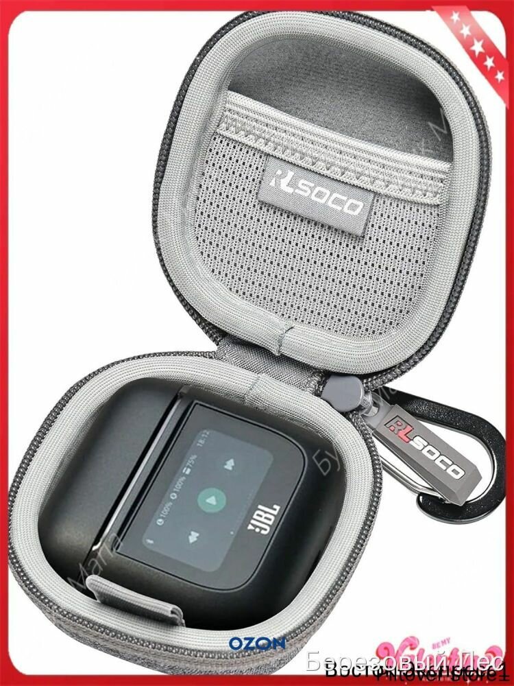 Чехол RLSOCO для JBL Tour PRO 3 - беспроводные наушники с шумоподавлением, мягкий защитный, ударопрочный, чехол из ТПУ для JBL Tour PRO 3