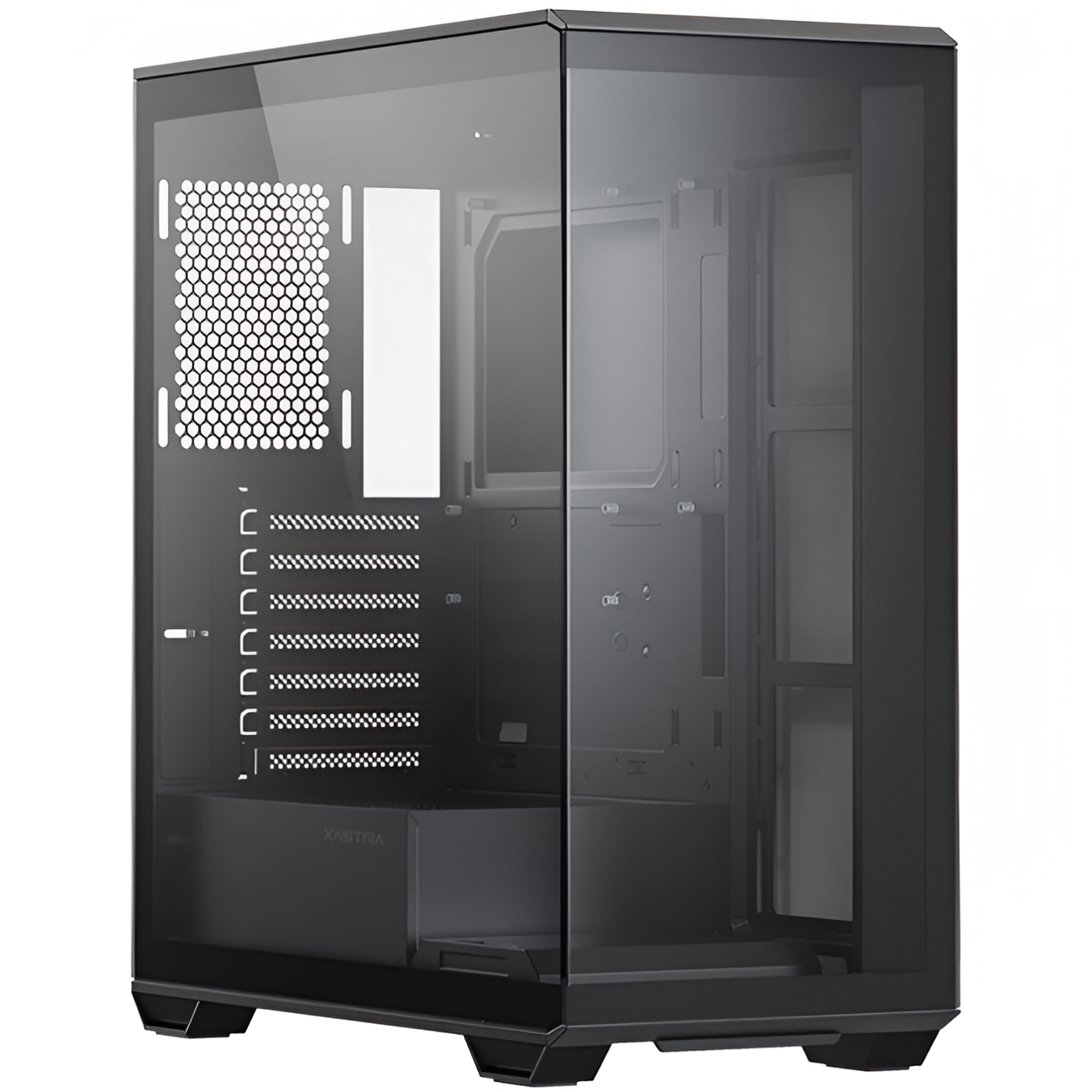 Корпус Midi-Tower XASTRA Q600 Q600-0F-UC, ATX, Black (Q600-0F-UC)