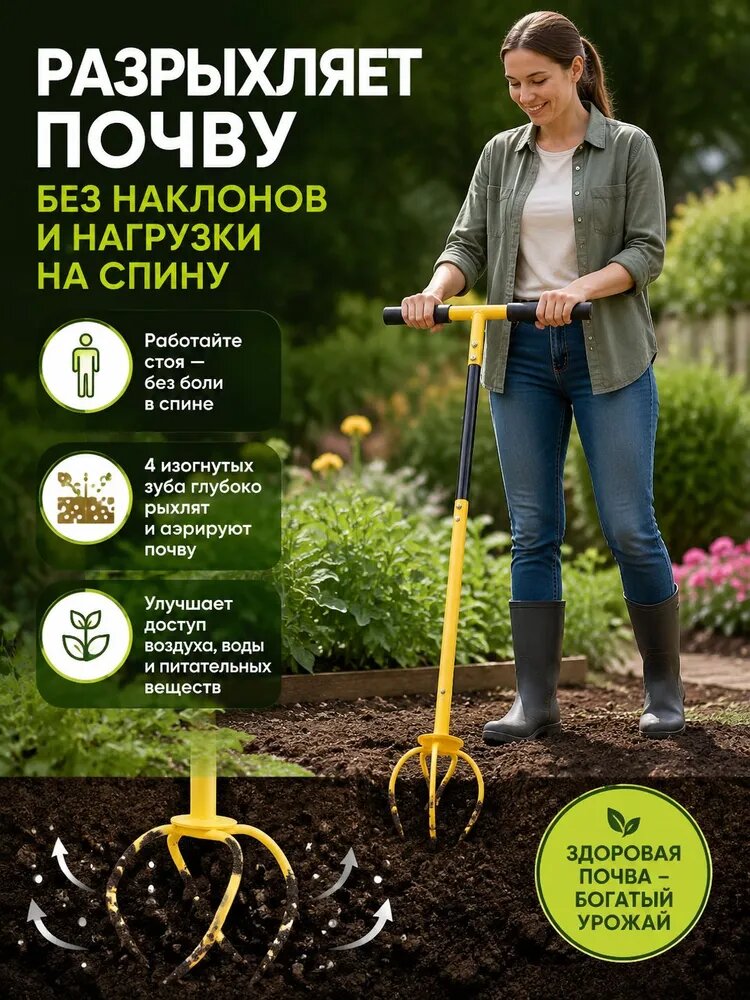 Культиватор ручной — фото 1
